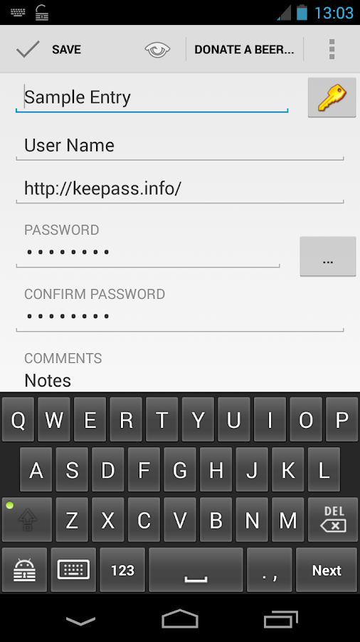Keepass2Android - Android-Apps auf Google Play