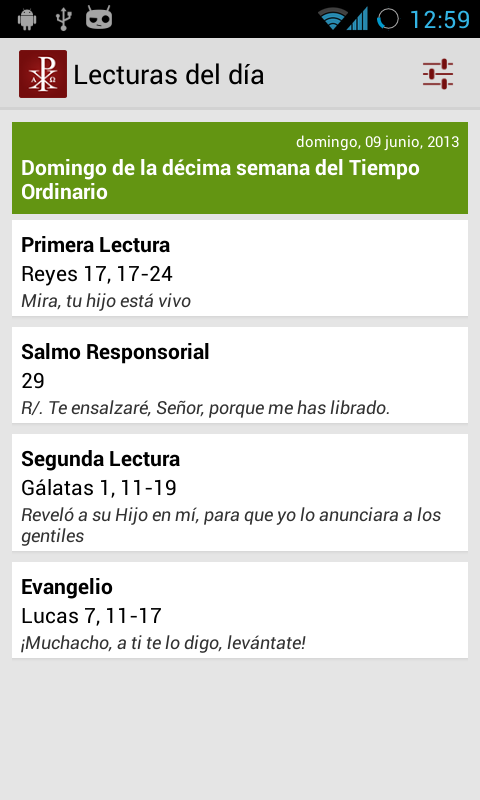 Lecturas diarias - Aplicaciones de Android en Google Play