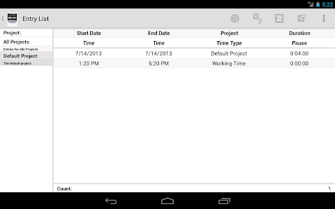 Worktime Tracker RD – Work Time Tracking App for Every Day Usage. | Android Productivity Apps