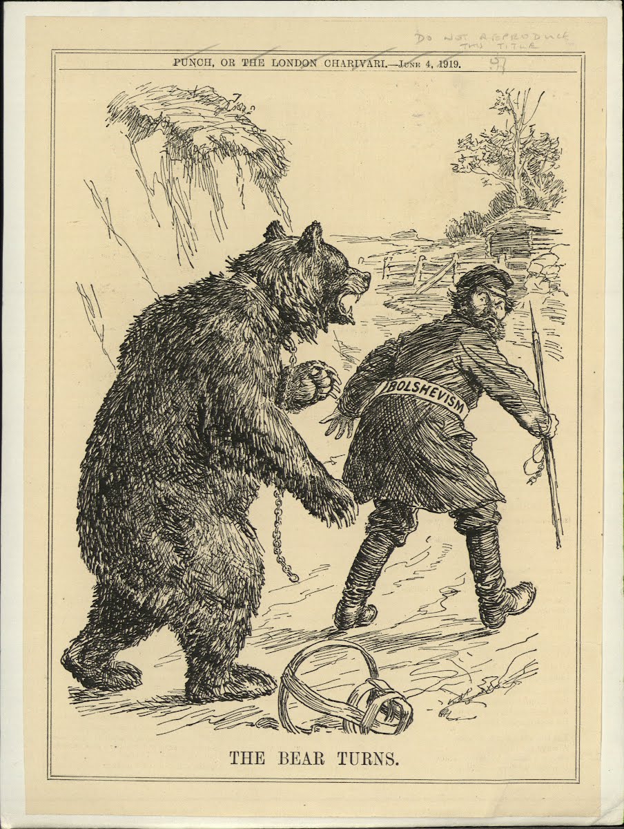 His Russia 1917 Revolution Cartoons "Punch" Etc. — Google Arts & Culture