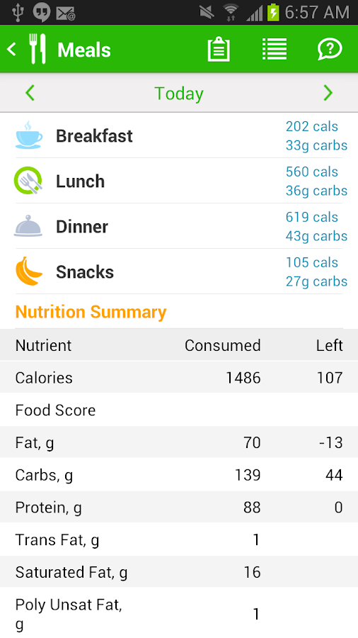 Calorie Counter PRO MyNetDiary - Android Apps on Google Play