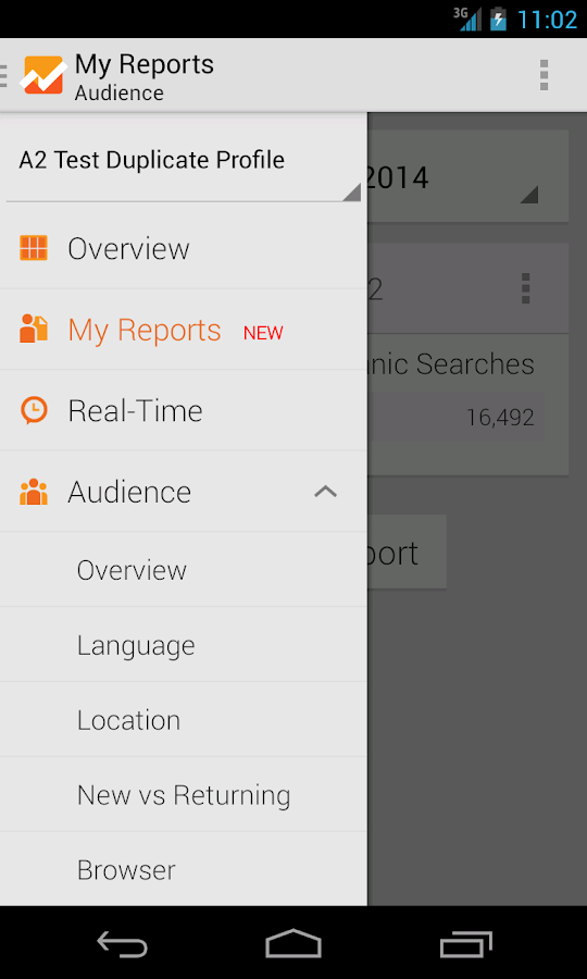 Google Analytics - screenshot