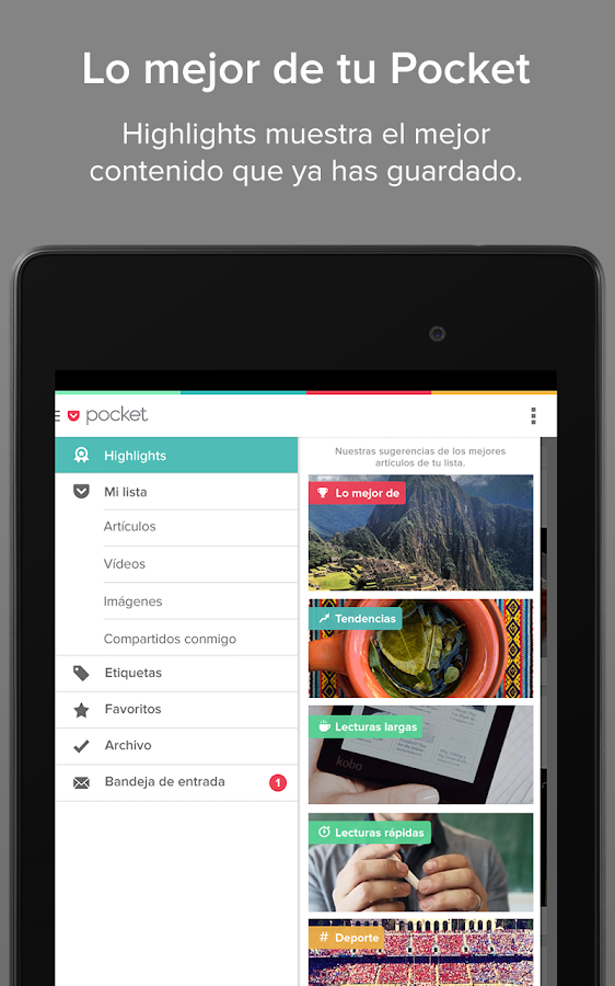 Pocket - Aplicaciones Android en Google Play